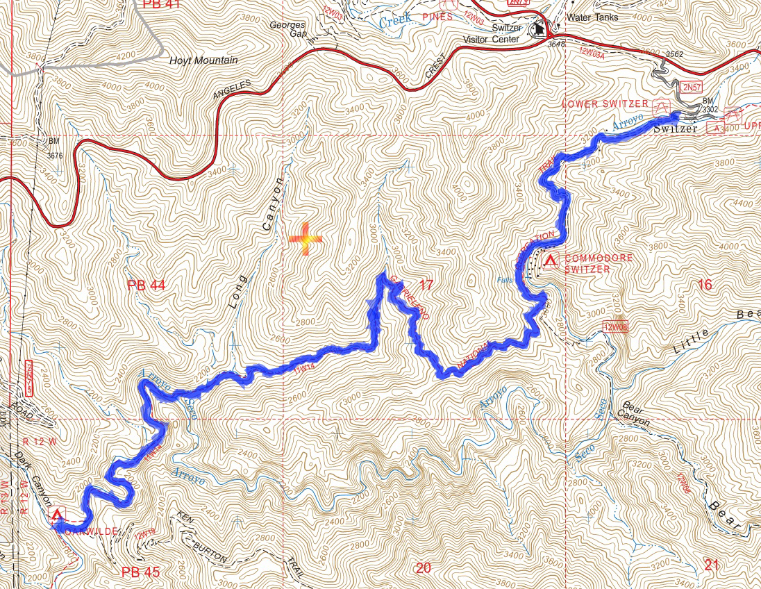 Switzer Picnic Area to Oakwilde | Hiking Angeles Forest